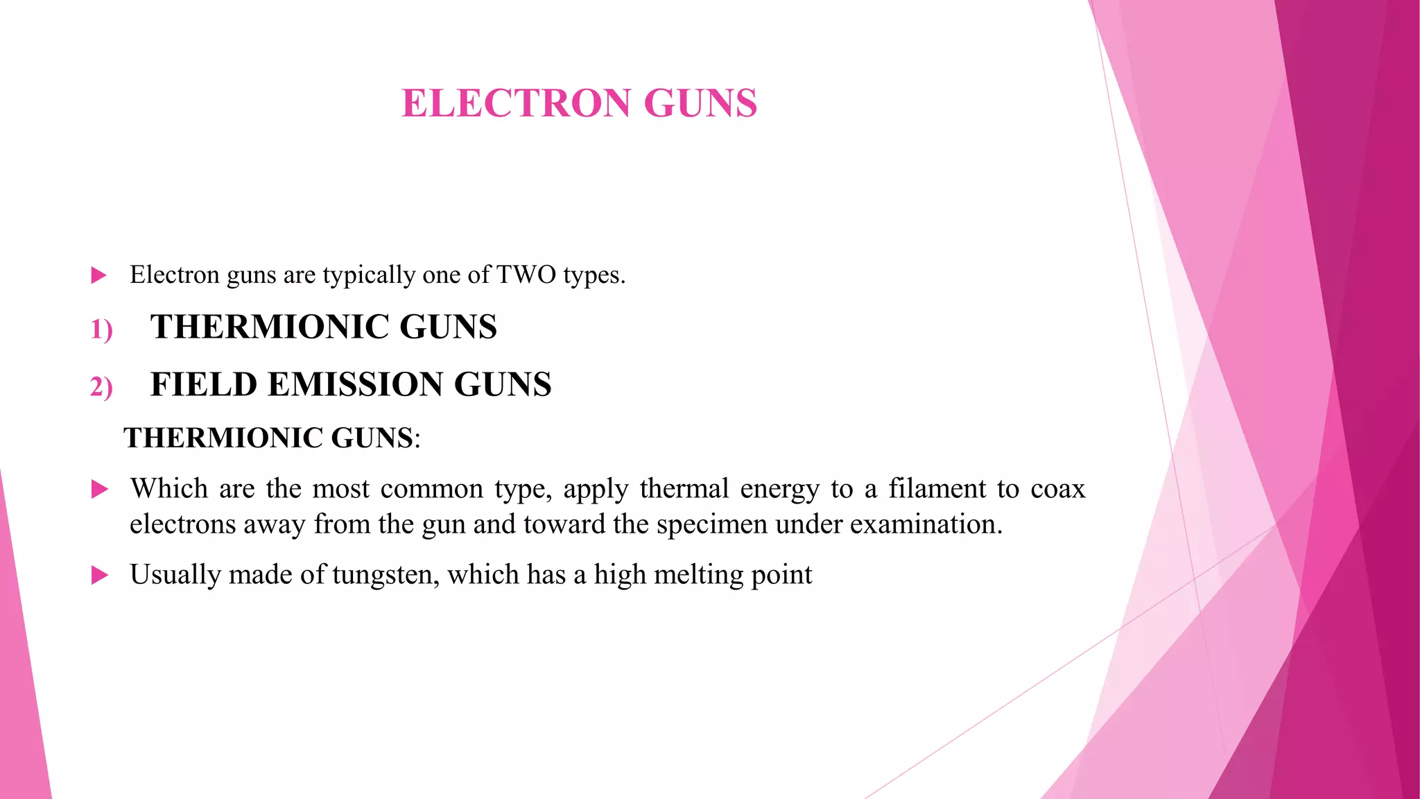 scanning electron microscope (SEM) | PPTX