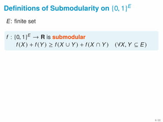 Maximizing Submodular Function over the Integer Lattice | PDF
