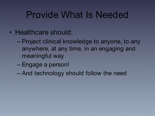 Himss 2011 disruption - a reboot of healthcare_final_david_westfall | PPT