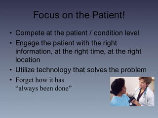 Himss 2011 disruption - a reboot of healthcare_final_david_westfall | PPT