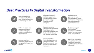 Enterprise Digital Transformation: The Geisinger Experience | PPT