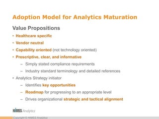 HIMSS Analytics Adoption Model for Analytics Maturity - March 2016 | PPTX