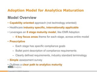 HIMSS Analytics Adoption Model for Analytics Maturity - March 2016 | PPTX