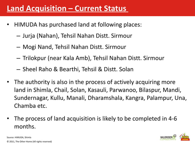 Himuda Demand Survey (Own a Vacation Home in Himachal Pradesh) | PPT