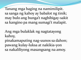 Hinagpis ni florante | PPTX