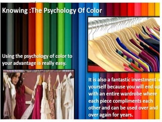 color psychology | PPTX