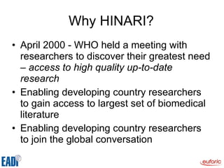 HINARI | PPT