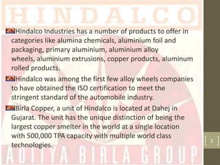 Hindalco Financial Analysis | PPTX