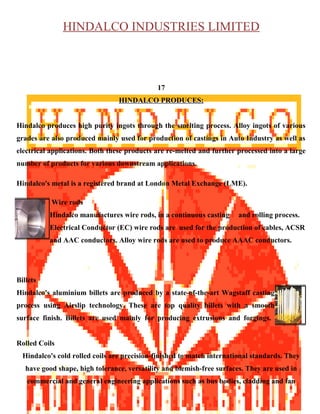 Hindalco industries limited | DOC