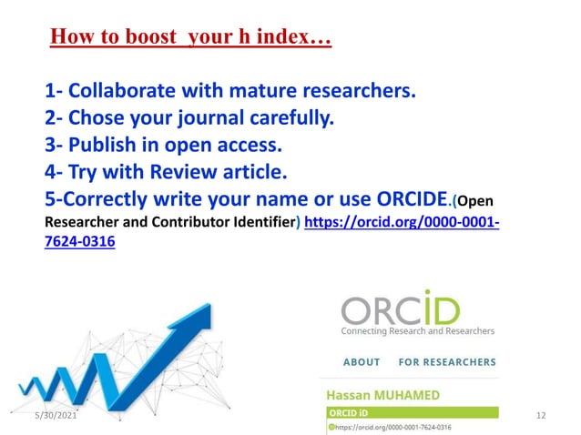 H index | PPTX