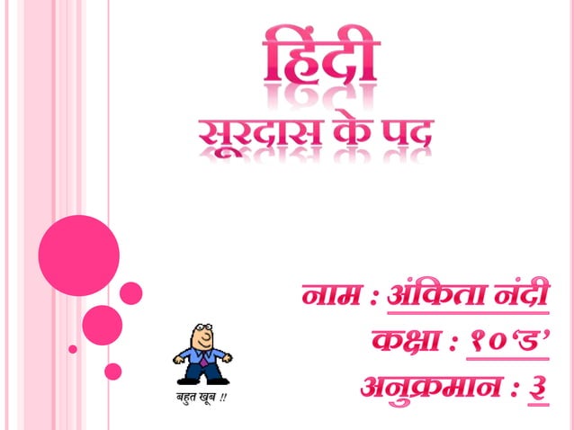 Surdas ke Pad - class 10 | PPTX