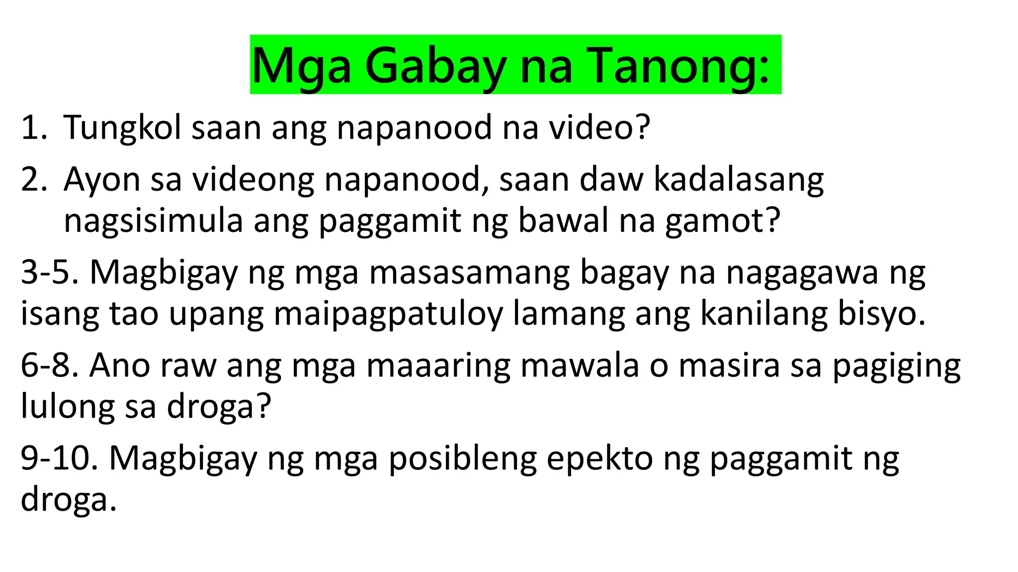 Hindi ako magiging adik.pptx