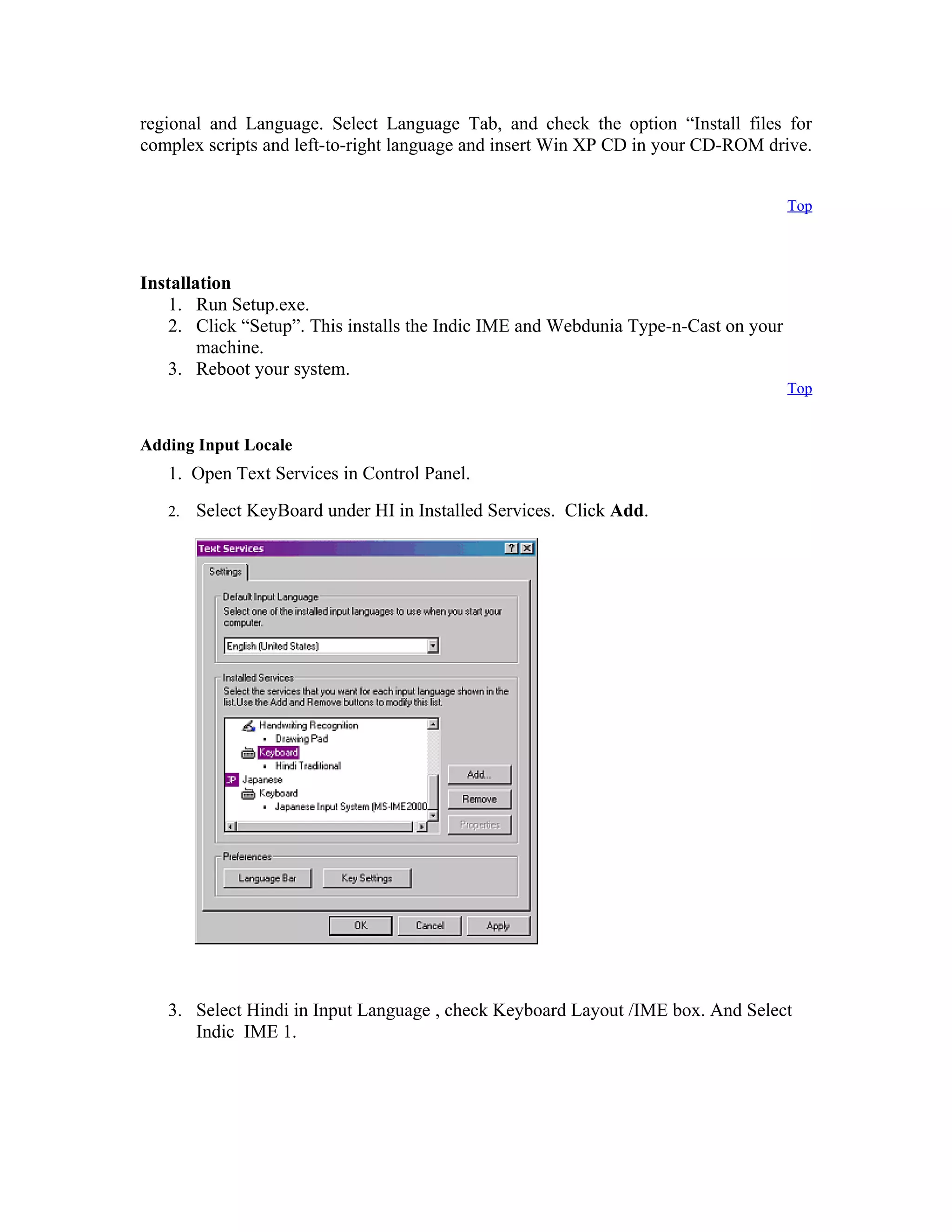 Hindi ime guideline | DOC