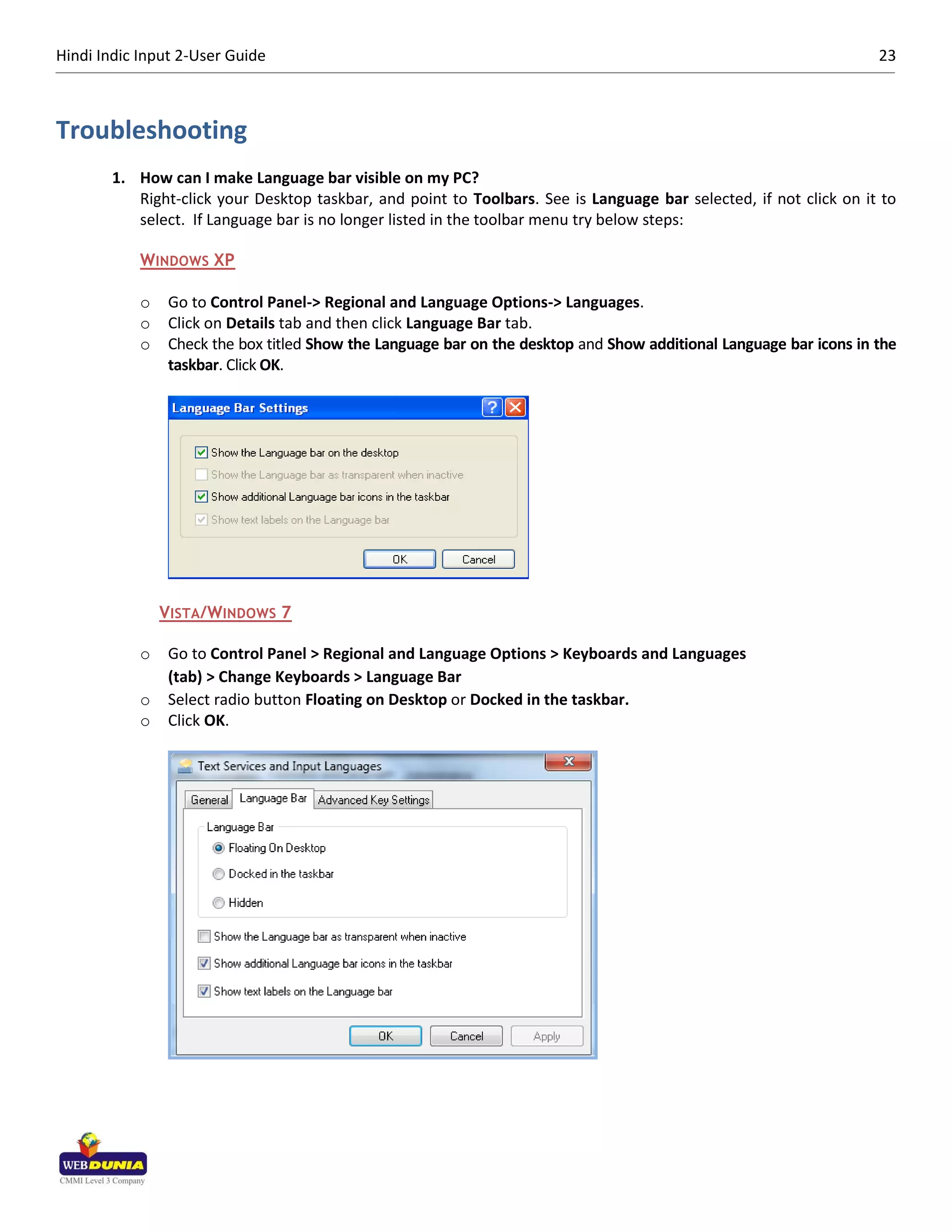 Hindi indic input 2 user guide | PDF