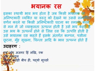 Hindi presentation on ras | PPTX