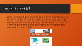 hindi project-pradushan air pollution project | PPTX