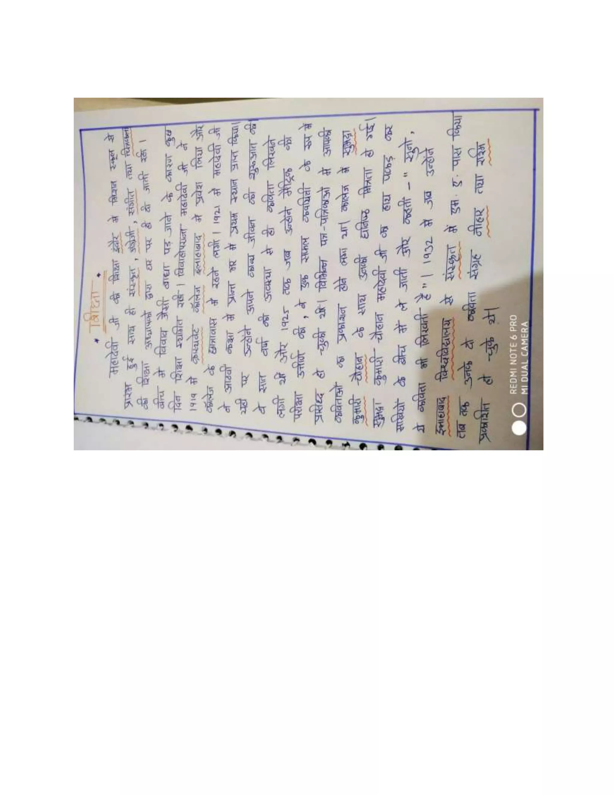 Hindi project FILE CBSE class 12 | DOCX