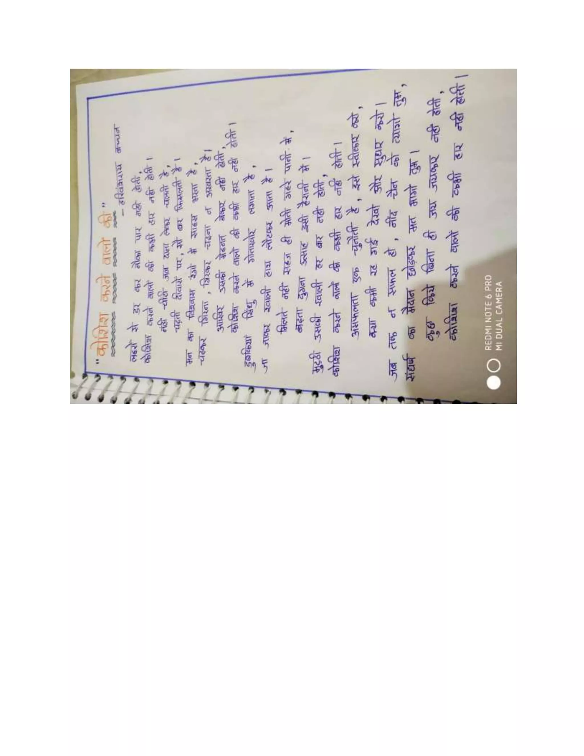 Hindi project FILE CBSE class 12 | DOCX