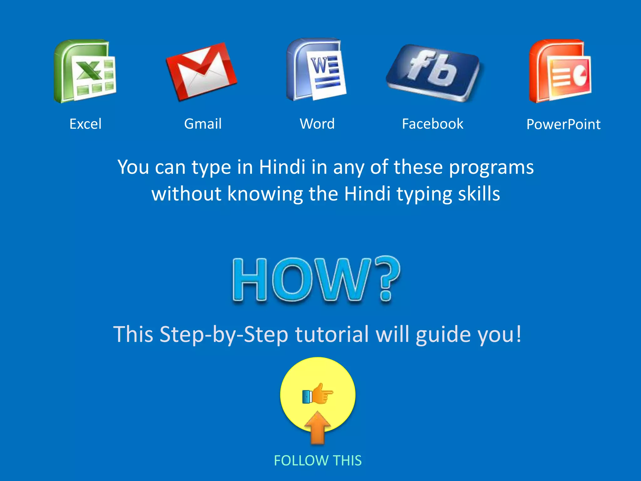 Easy Hindi Typing BhashaIndia | PPTX