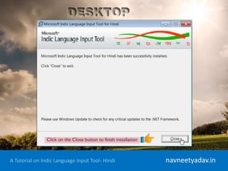 Easy Hindi Typing BhashaIndia | PPTX