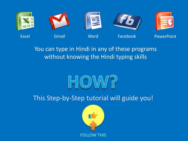 Easy Hindi Typing BhashaIndia | PPTX