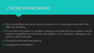 Hindrances to problem solving copy | PPTX