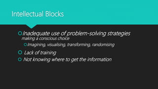Hindrances to problem solving copy | PPTX