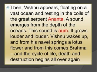 Hindu creation story | PPTX