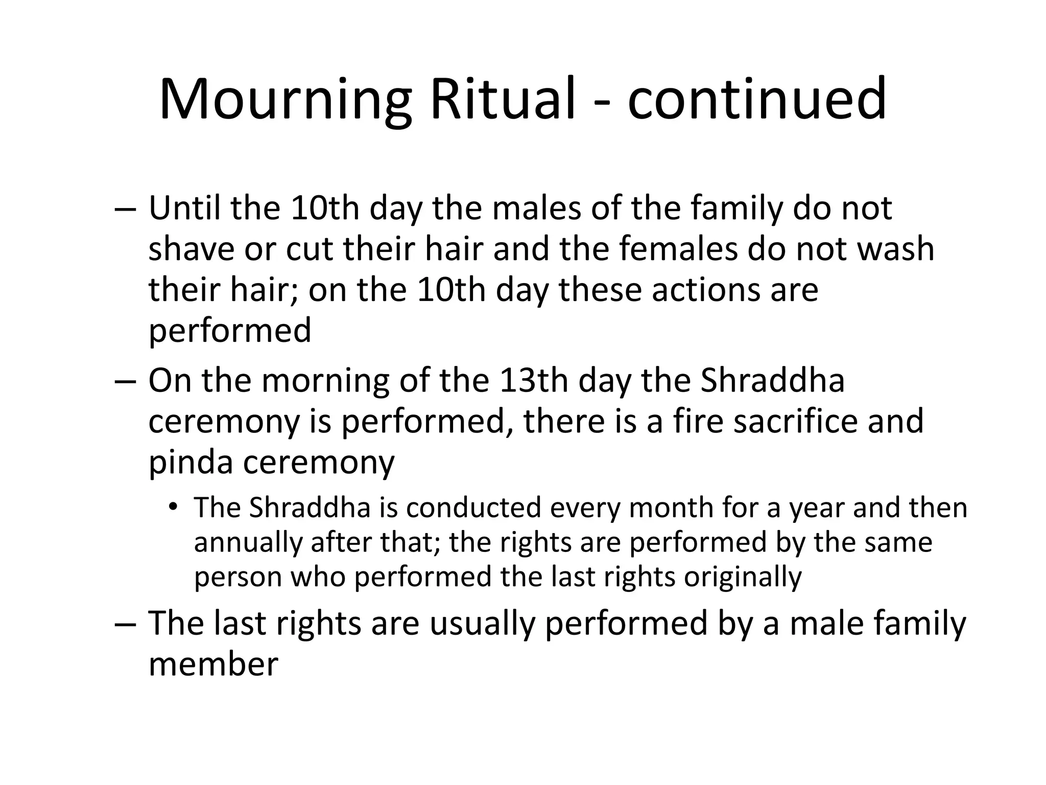 Hindu loss andf grief tt-ar | PPTX
