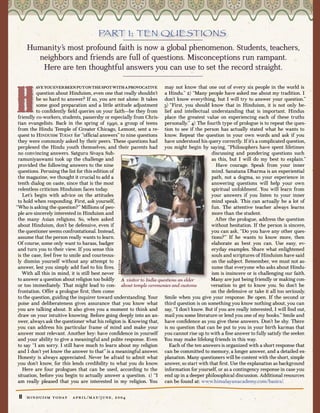 10 Questions on Hinduism with 10 terrific answers | PDF