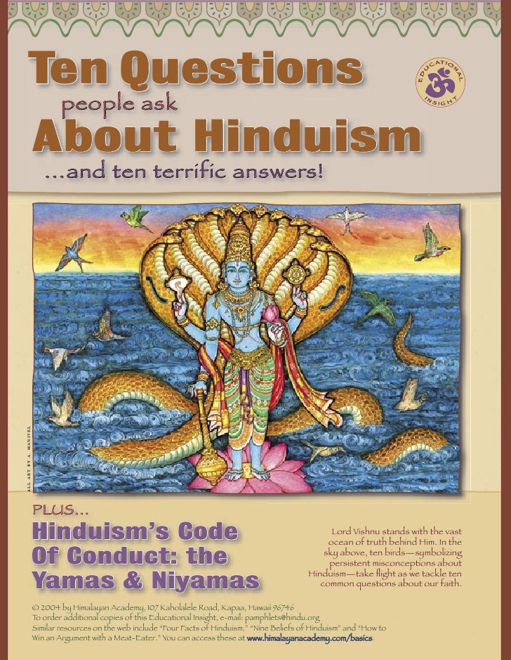 10 Questions on Hinduism with 10 terrific answers 10 Questions on Hinduism with 10 terrific answers
