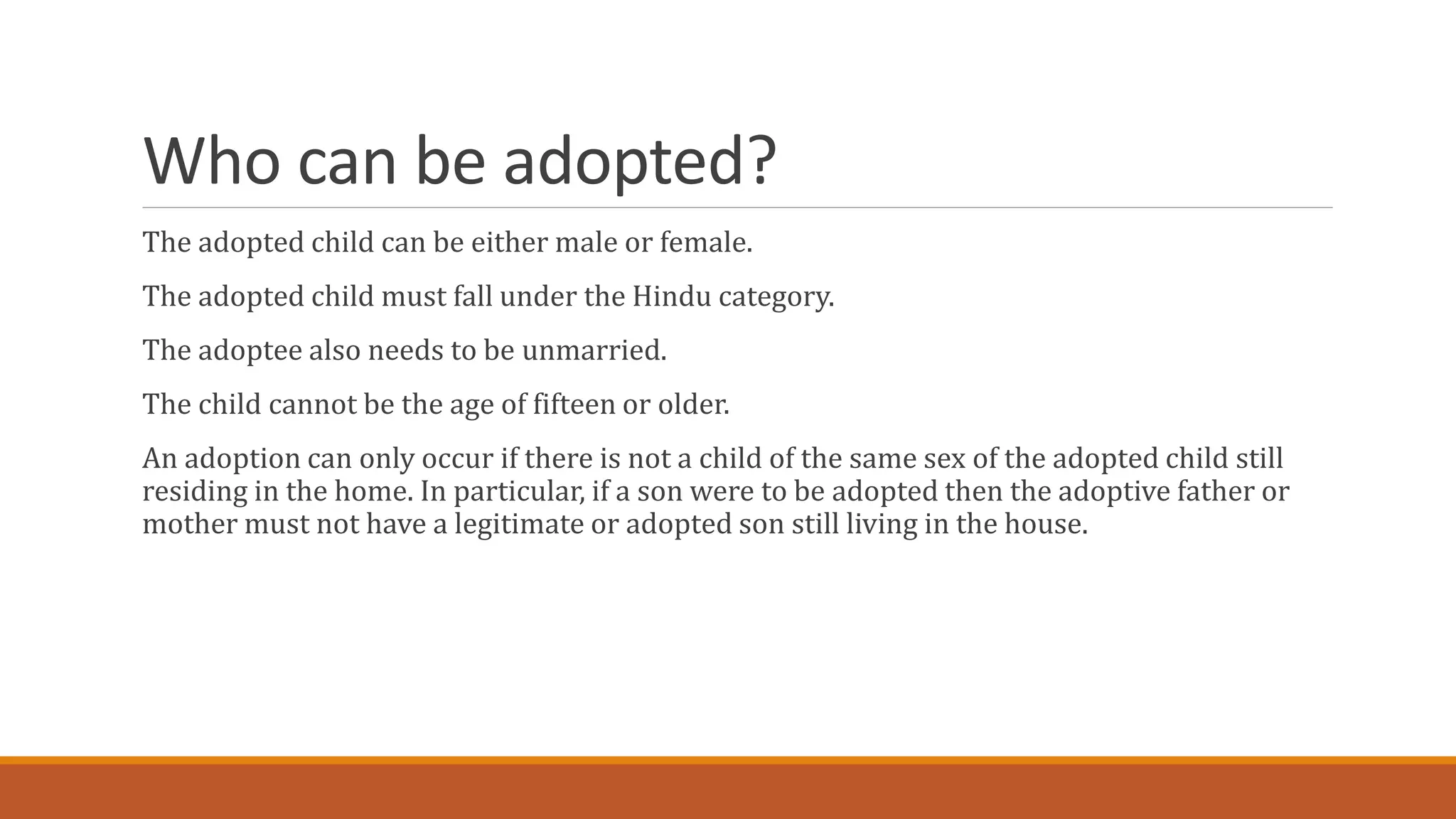 Hindu adoptions and maintenance act 1956 | PPTX