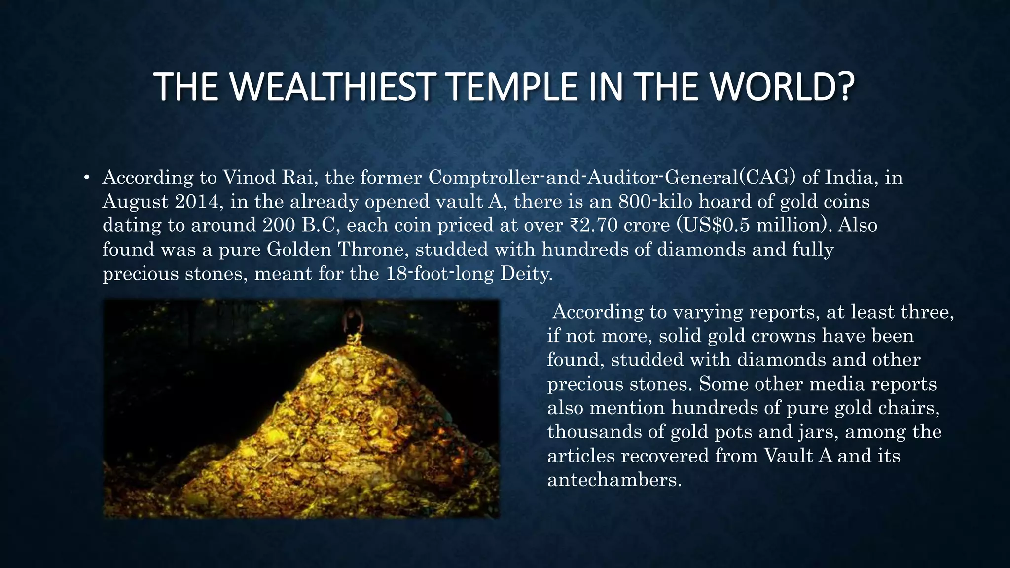 Hindu architecture ( Padmanabhaswamy Temple) | PPTX