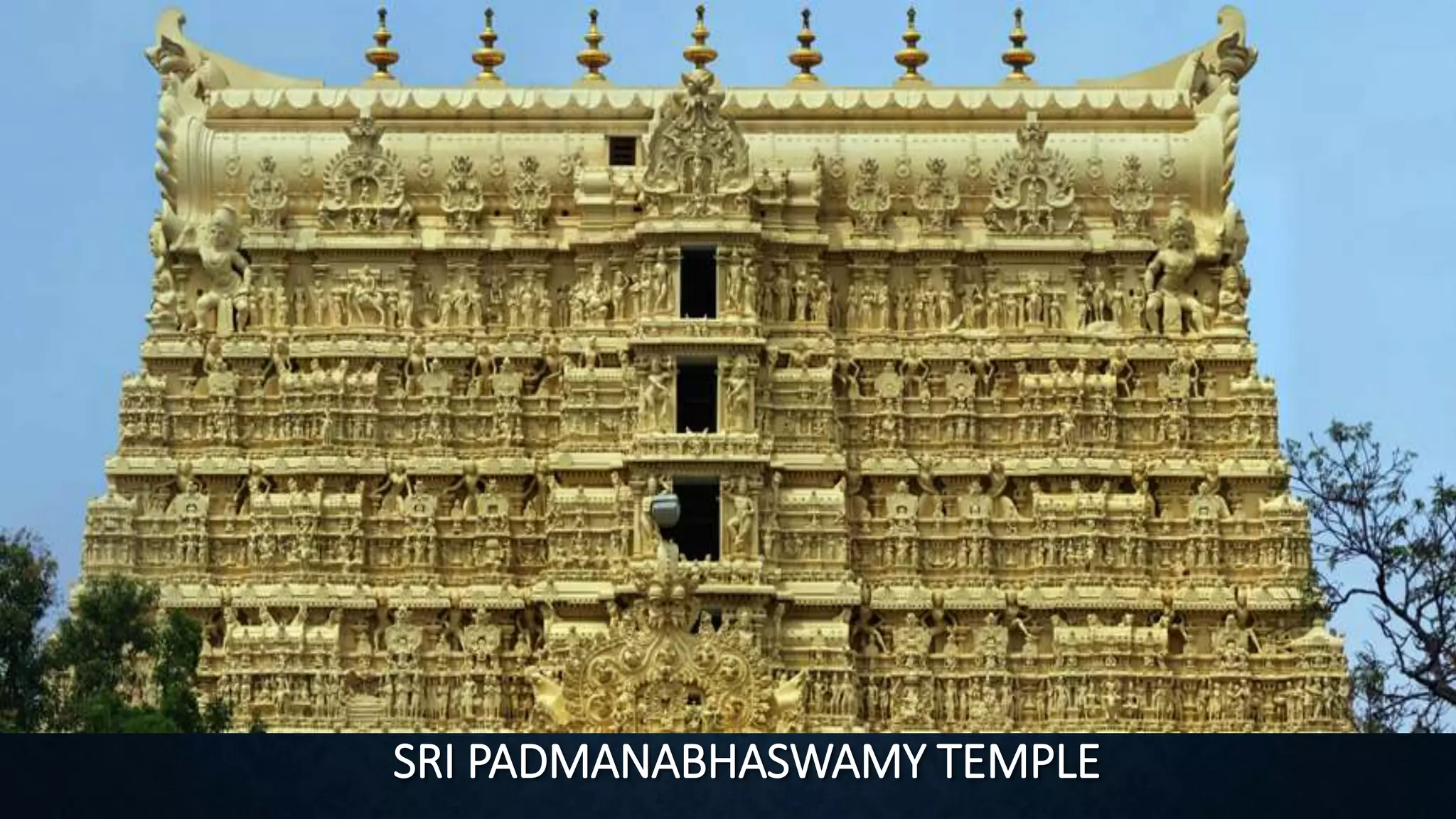Hindu architecture ( Padmanabhaswamy Temple) | PPTX