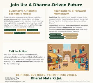 Hindu Circuler Economy - Model (Concept) | PDF
