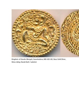 Hindu deities on indian coins | DOCX