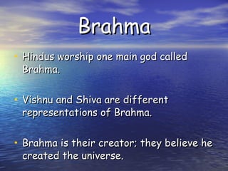 Hindu gods | PPT