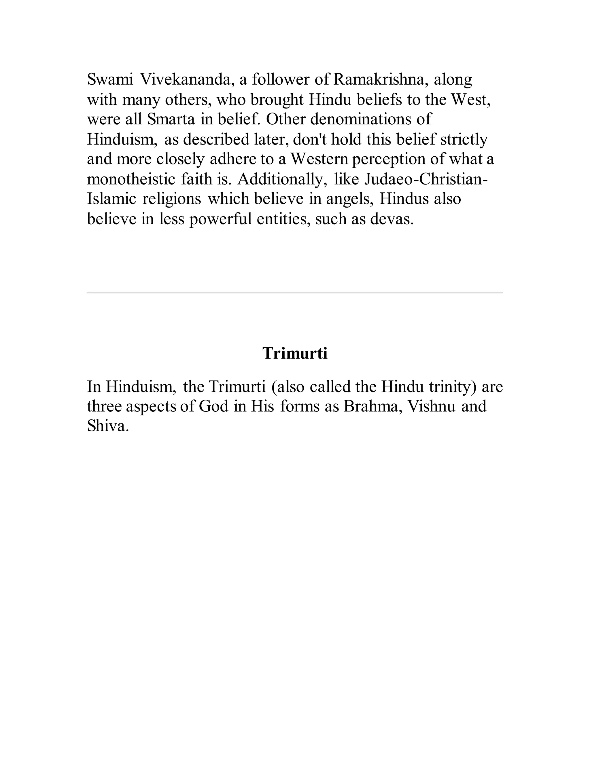 Hindu gods and goddesses | DOCX