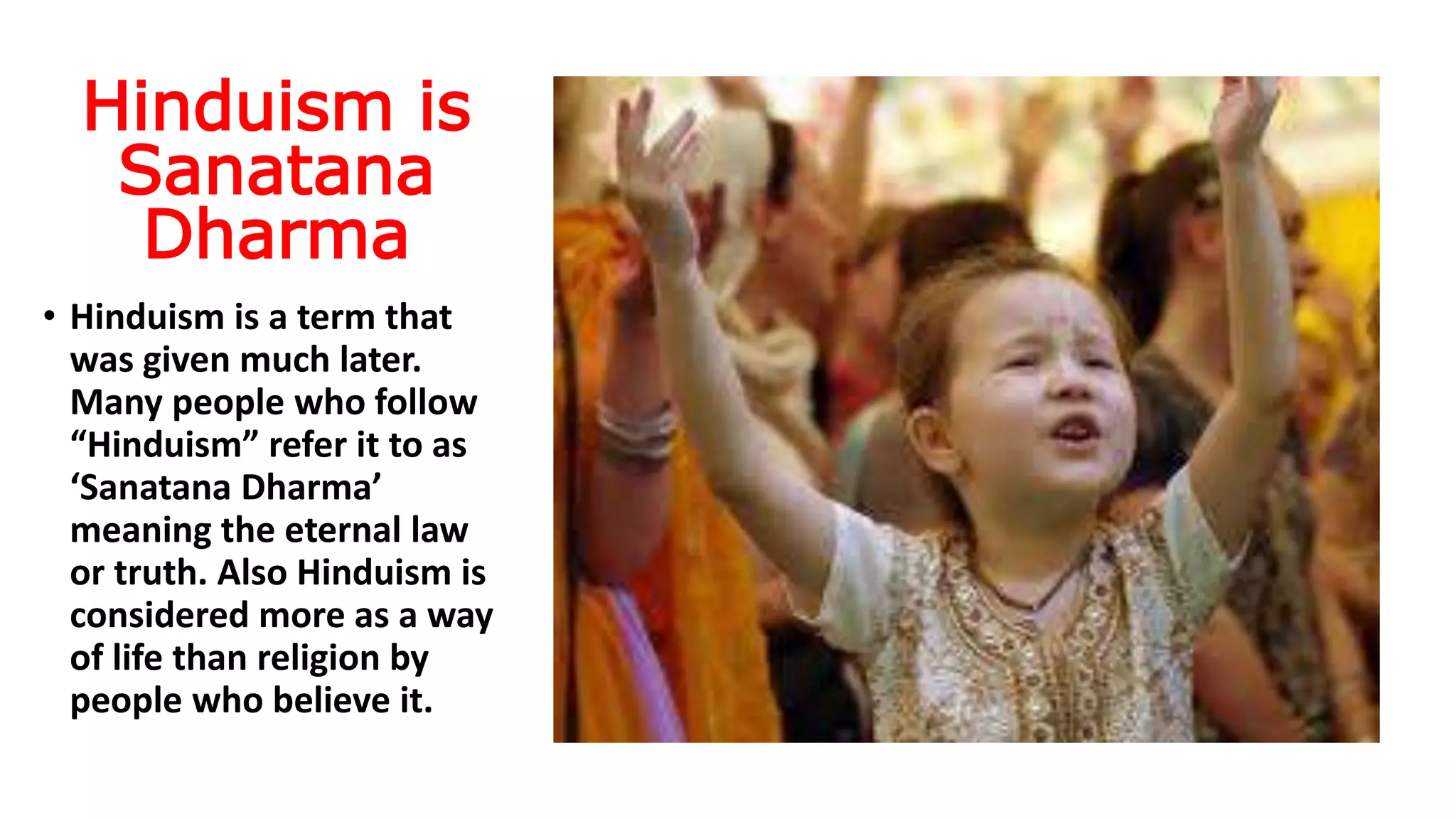 HINDUISM BASIC PRINCIPLES | PPTX