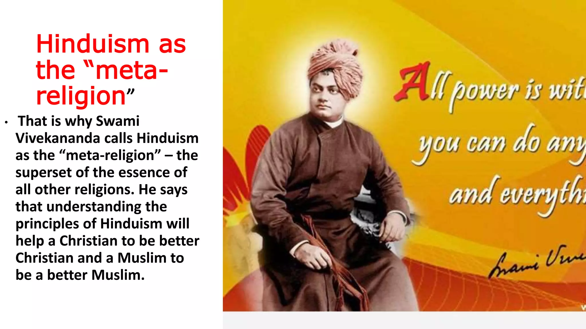 HINDUISM BASIC PRINCIPLES | PPTX