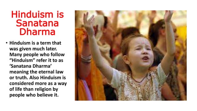 HINDUISM BASIC PRINCIPLES | PPTX