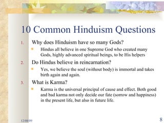 Hinduism | PPT