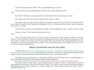 Hinduism: Lecture-1 | PPTX