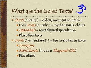 What is Hinduism, the Vedas, Yoga and Dharma | PPT