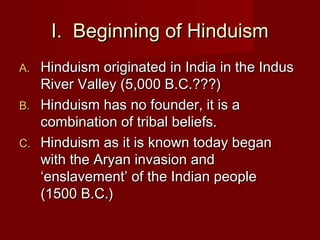 Hinduism | PPT