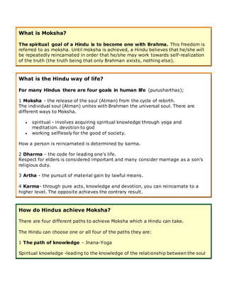 Hinduism | PDF
