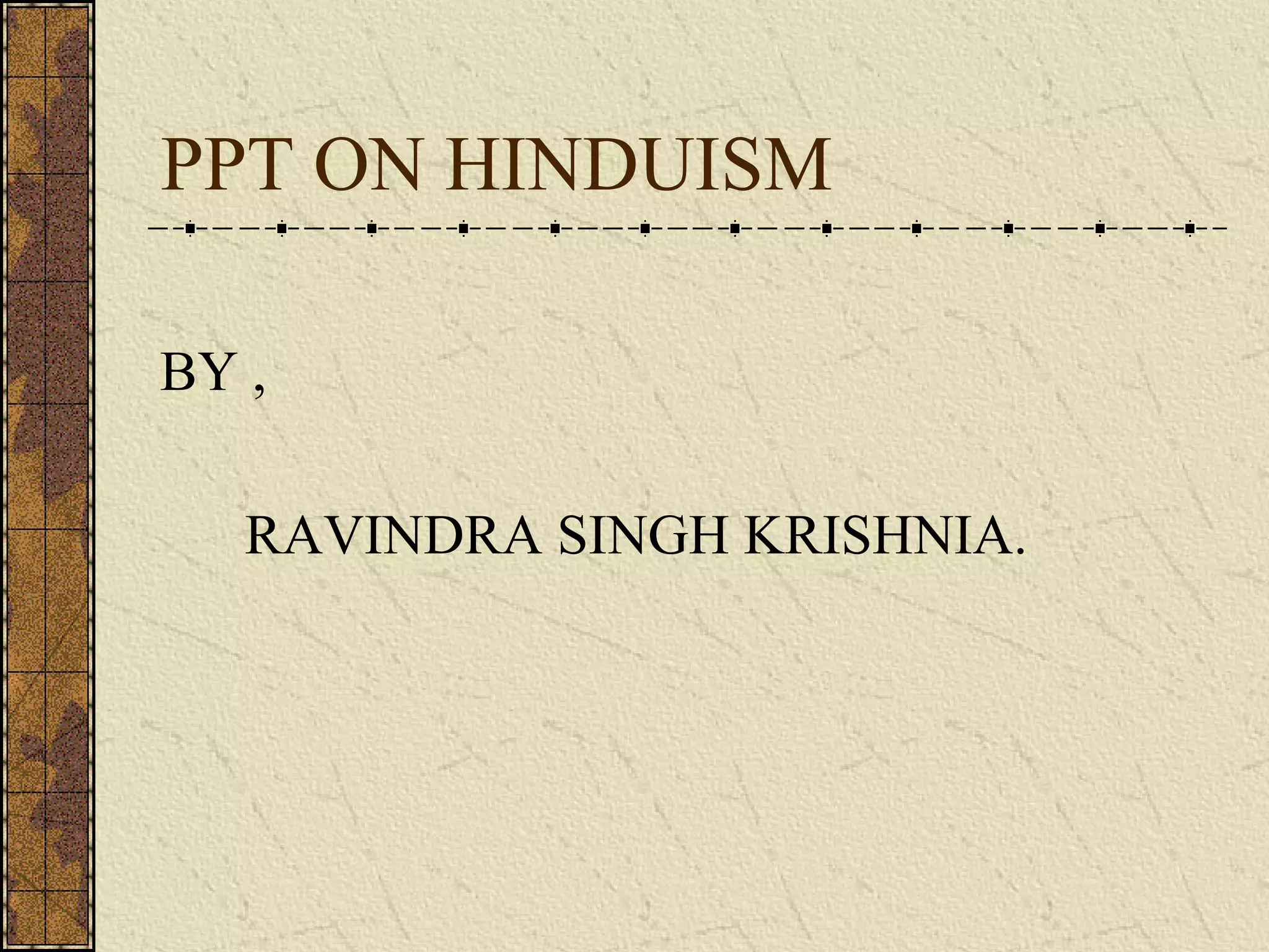 Hinduism | PPT