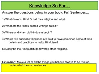 Hinduism | PPTX