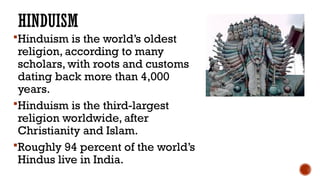 HINDUISMBELIEFS,HISTORY,CORETEACHING.pptx