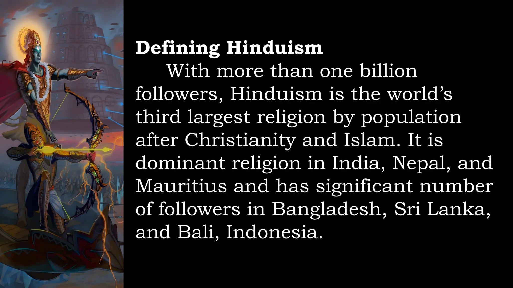 Powerpoint about HINDUISM_ Introduction To World Religions And Belief ...